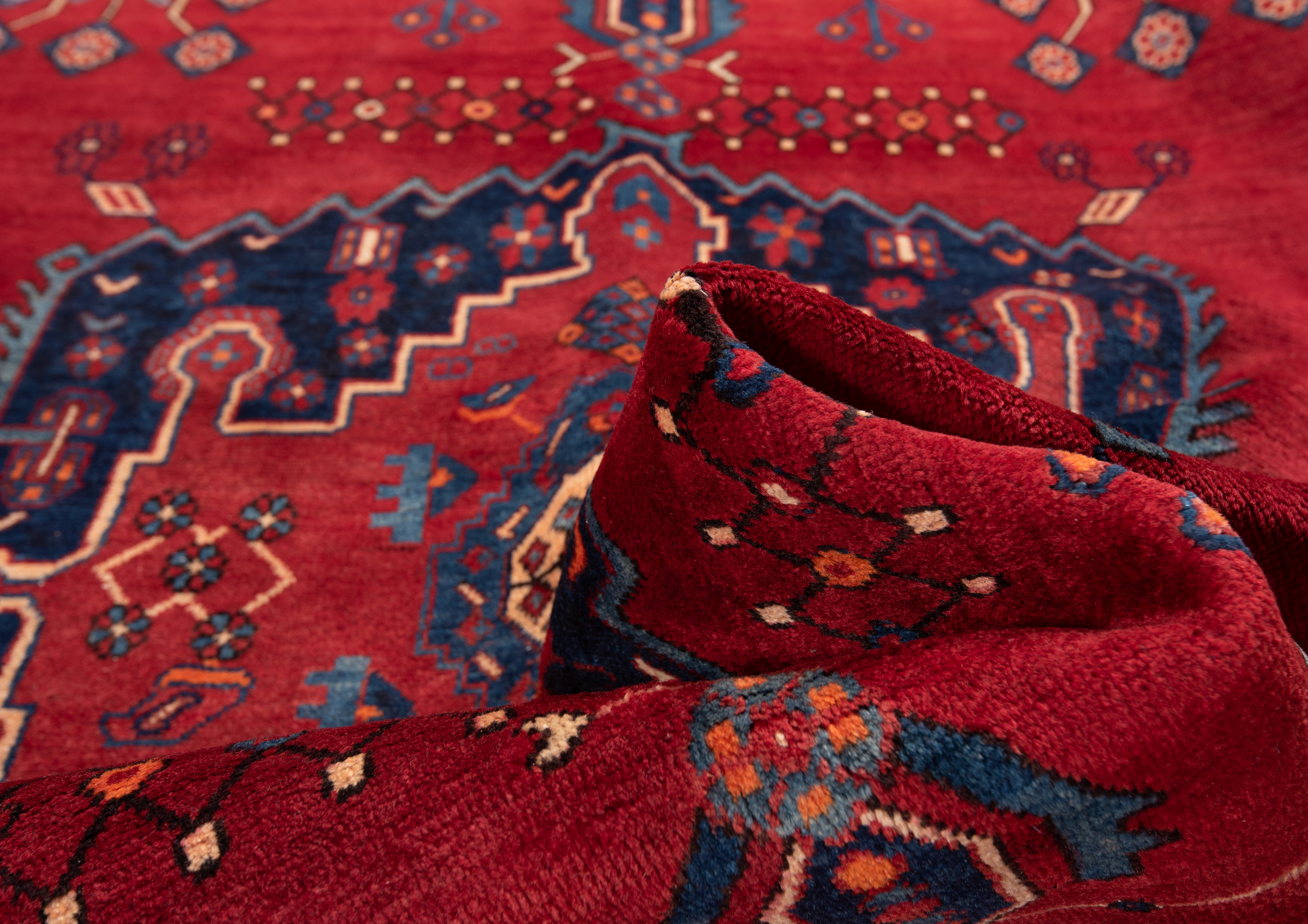 Sirjan Persian Rug Red 220 x 161 cm