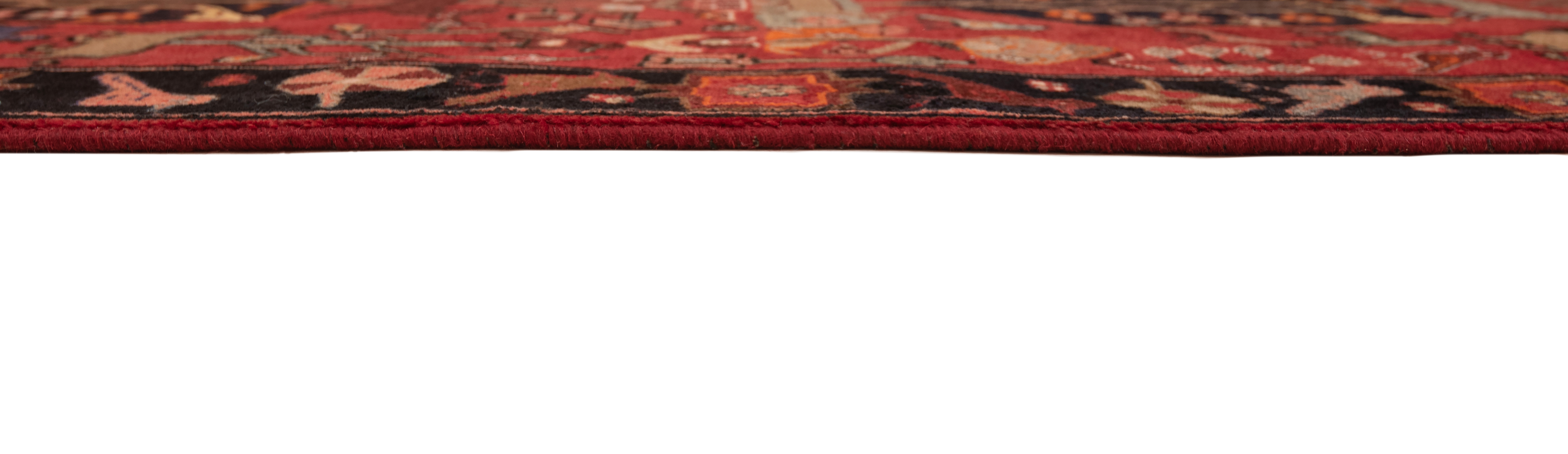 Hamedan Persisk matta Röd 329 x 117 cm