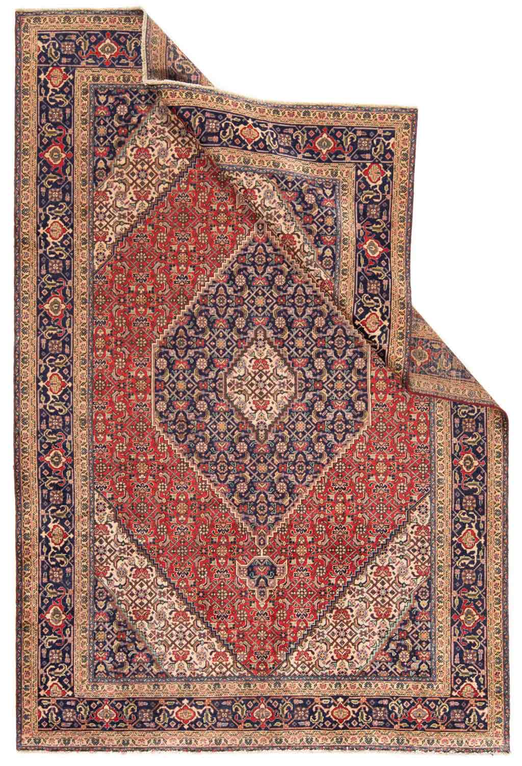 Tabriz Persian Rug Red 296 x 200 cm