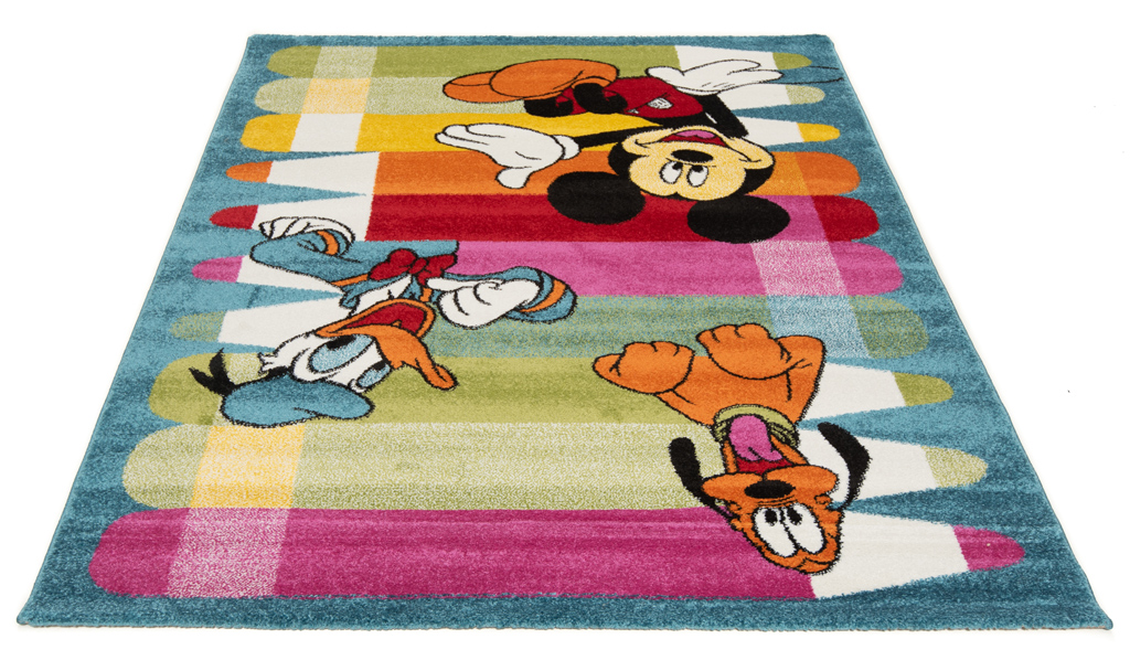 Mickey Pencils Kid Rug Multicolor 190 x 133 cm