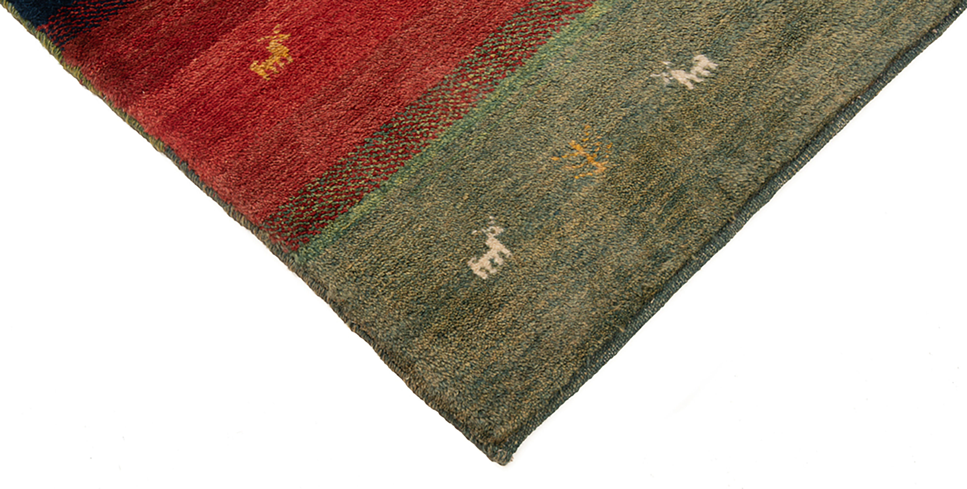 Tapis Persan Gabbeh Multicolore 128 x 85 cm