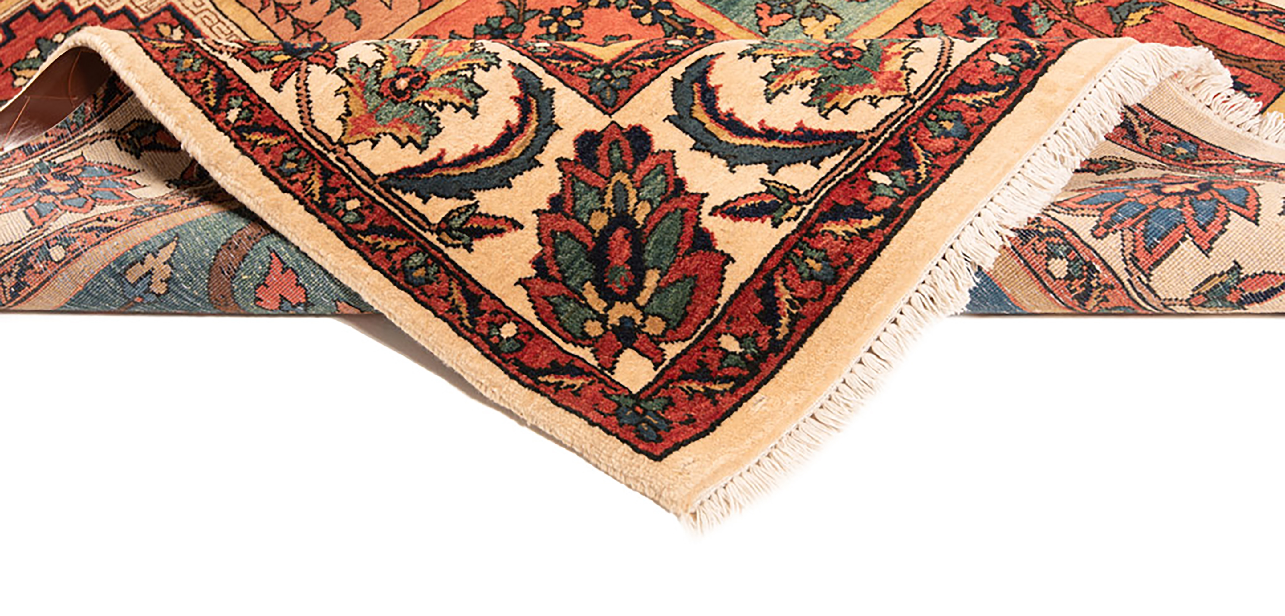 Bakhtiar Persian Rug Beige-Cream 218 x 150 cm