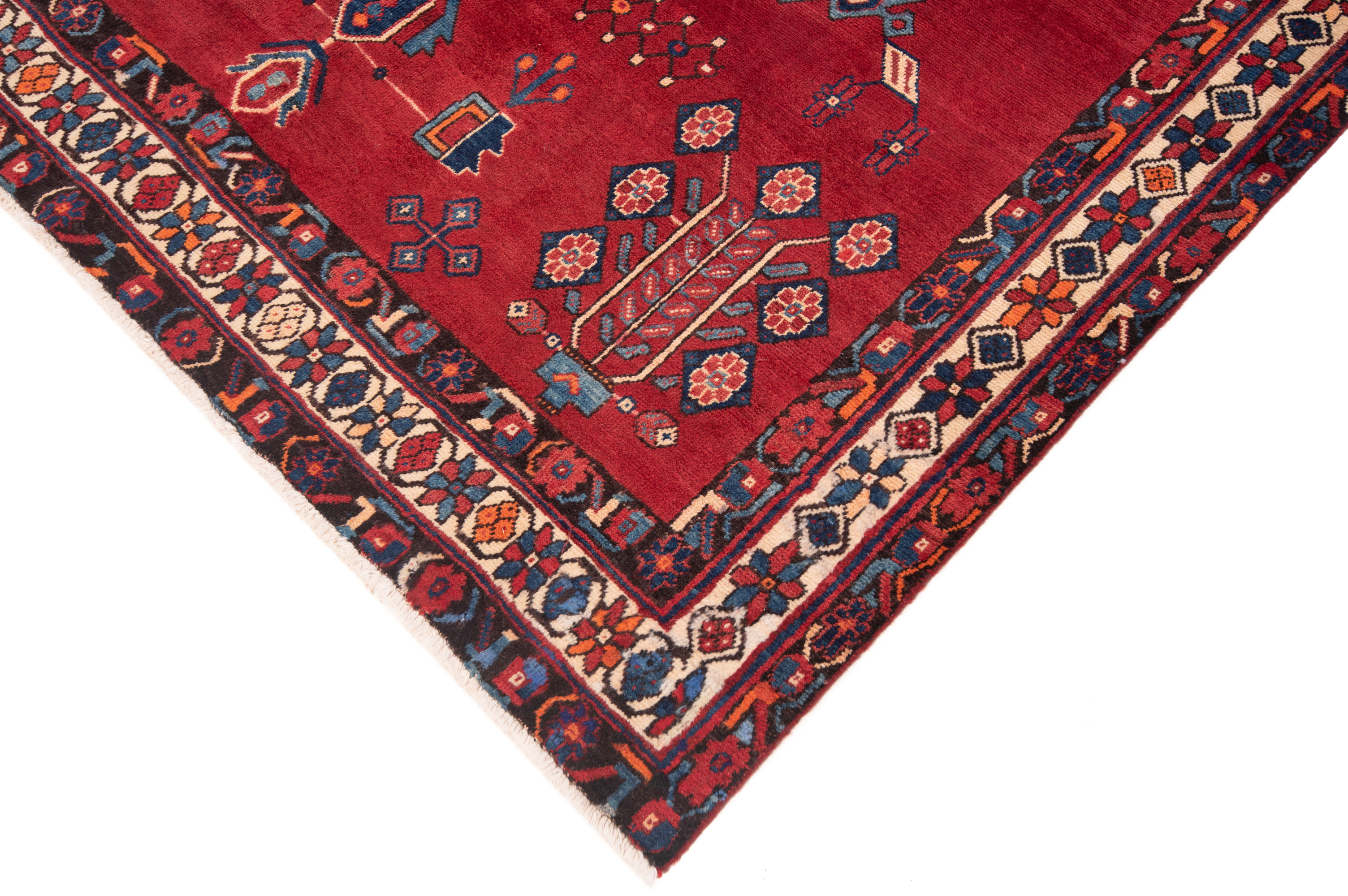 Sirjan Persian Rug Red 220 x 161 cm