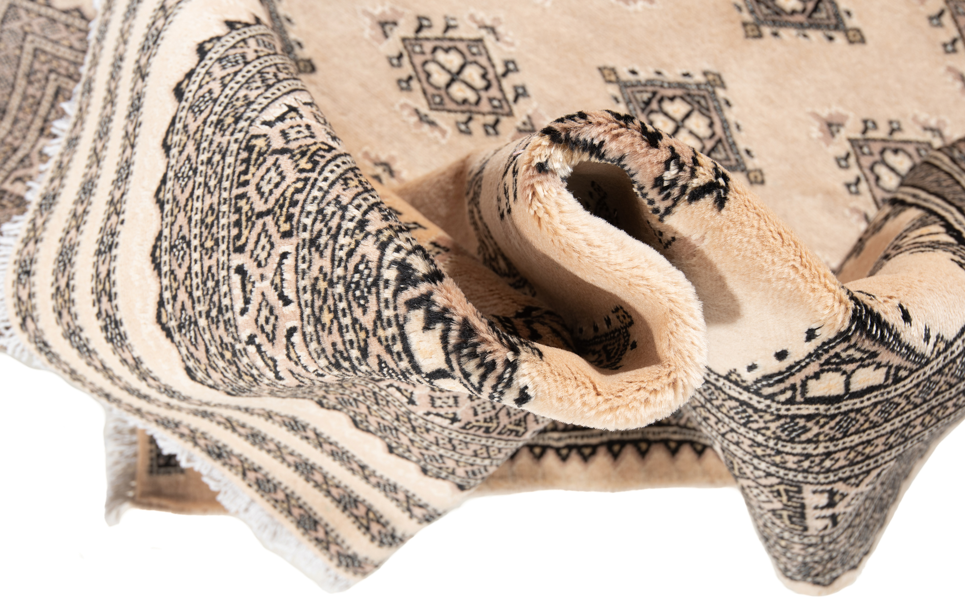 Pakistan Bokhara Beige-Cream 182 x 128 cm