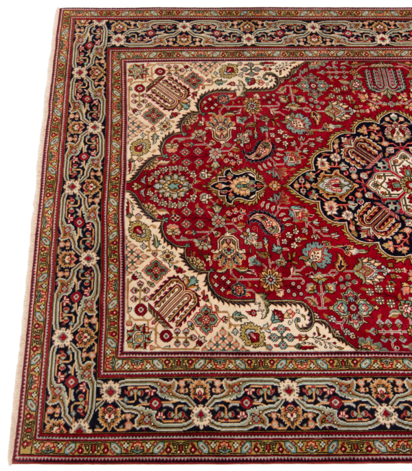 Tabriz Perserteppich Rot 300 x 206 cm