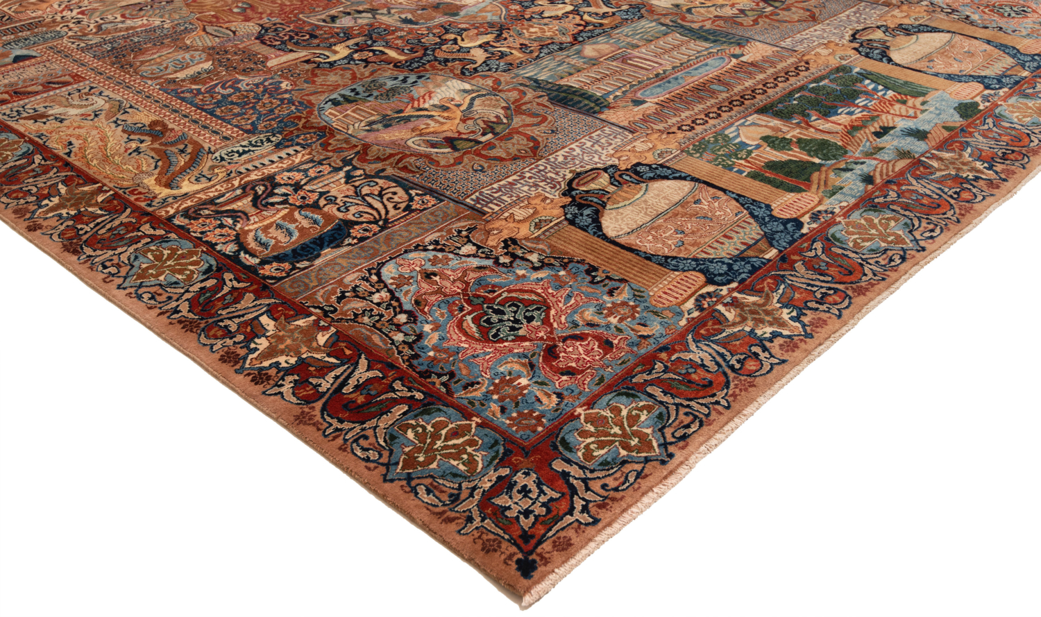 Kashmar Persian Rug Brown 391 x 298 cm