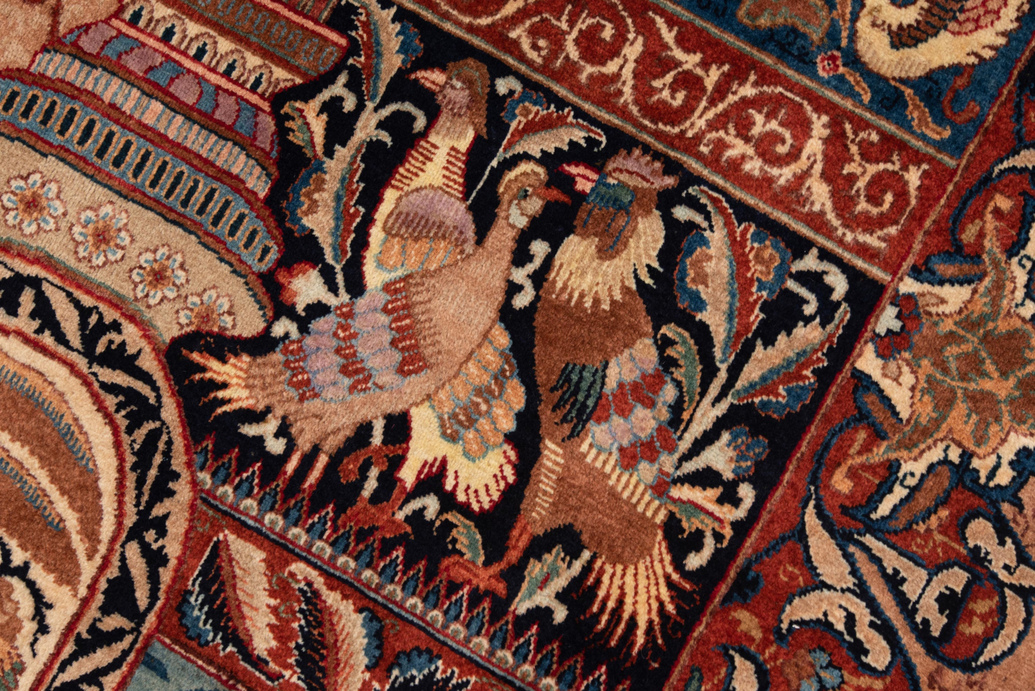 Kashmar Persian Rug Brown 391 x 298 cm
