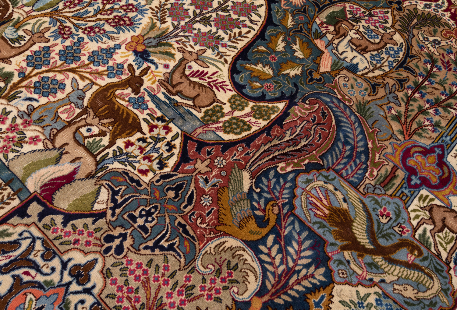 Kashmar Perserteppich Mehrfarbig 340 x 247 cm