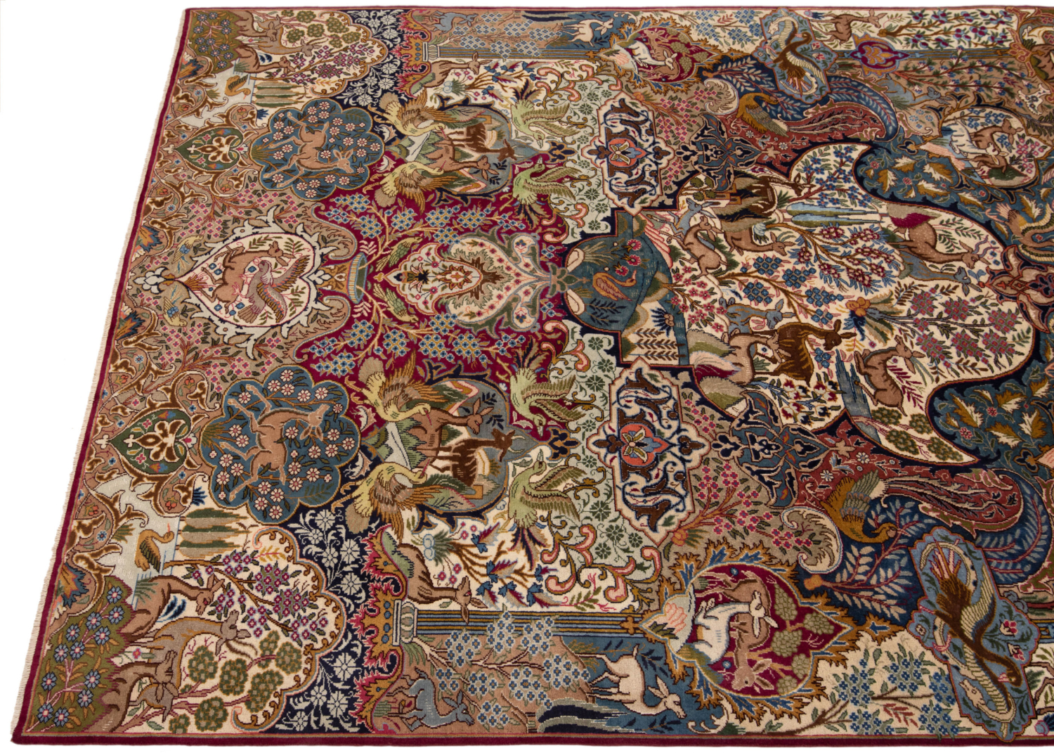 Kashmar Perserteppich Mehrfarbig 340 x 247 cm