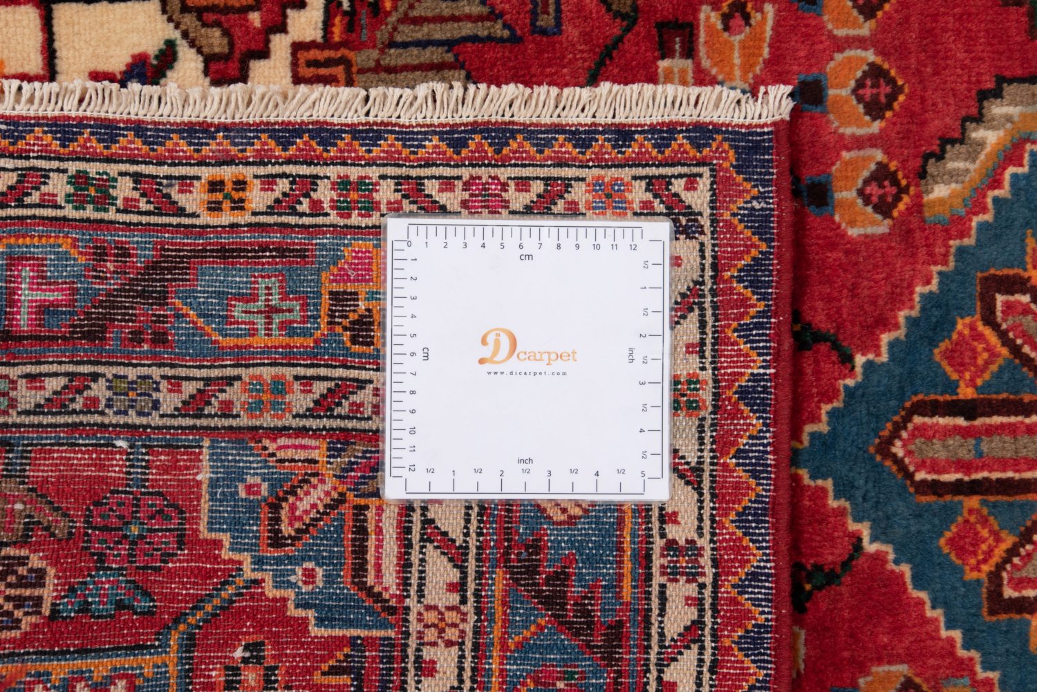 Nahavand Persian Rug Red 184 x 117 cm