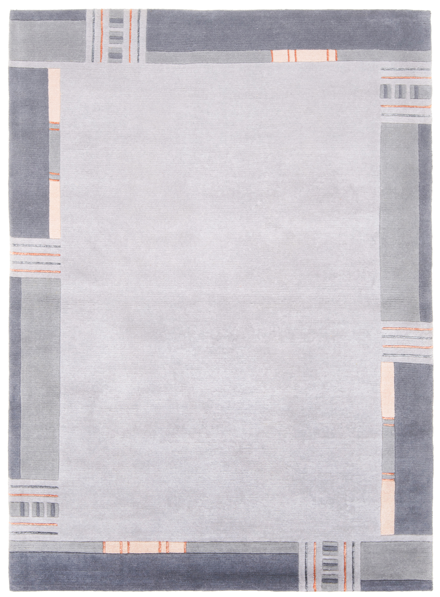 Nepal Rug Gray 199 x 144 cm