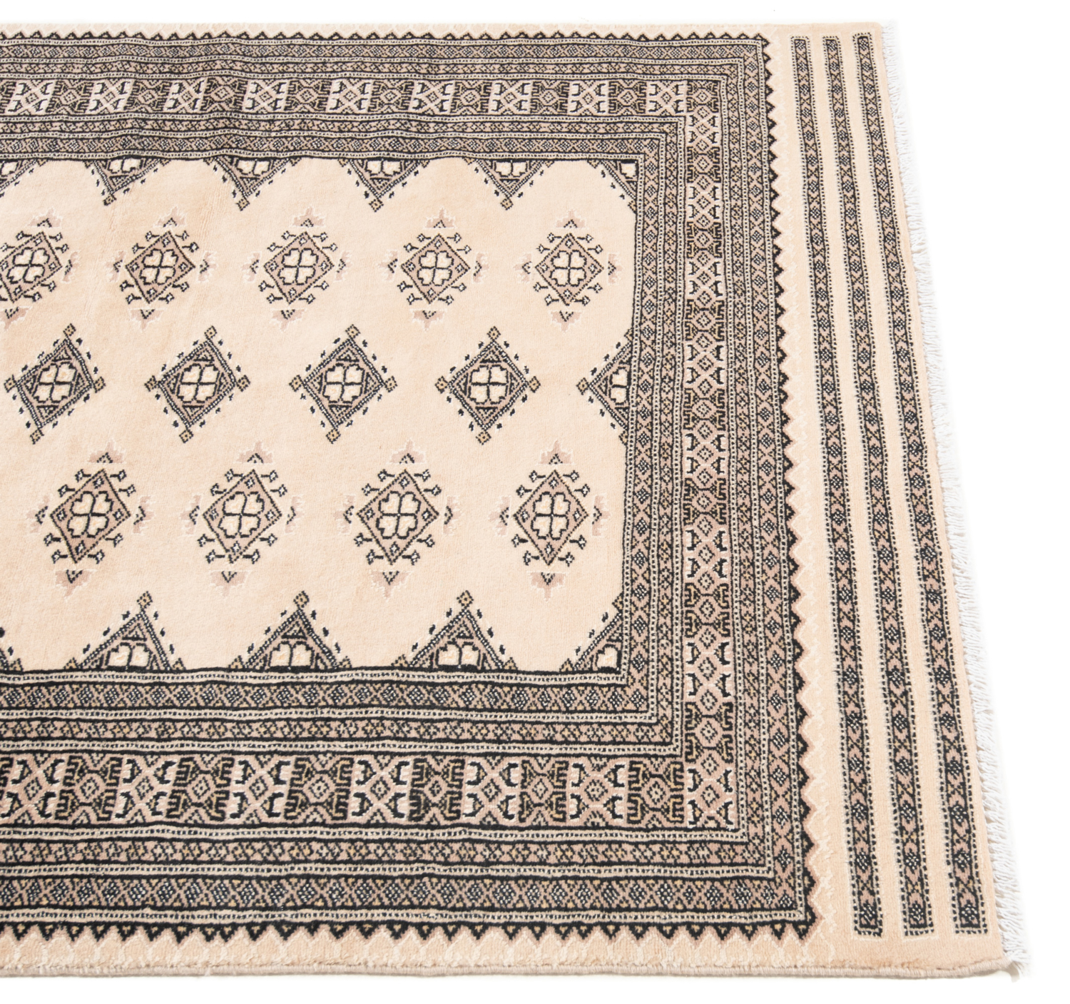 Pakistan Bokhara Beige-Cream 182 x 128 cm