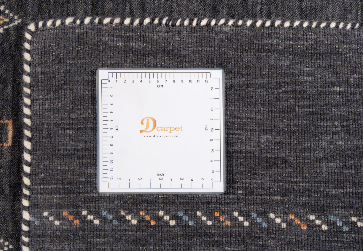 Handloom Rug Gray 240 x 170 cm